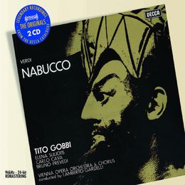 Decca Verdi: Nabucco - T. Gobbi, B. Prevedi, Owst, L. Gardelli. (CD)