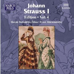 Marc O'Polo Johann Strauss I Edition Vol.4 - Märzendorfer, Slovak Sinfonietta Zilina. (CD)