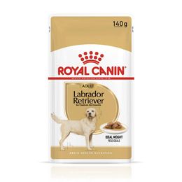 Royal Canin Labrador Retriever Adult Stückchen in Soße Nassfutter für Hunde 10x140g