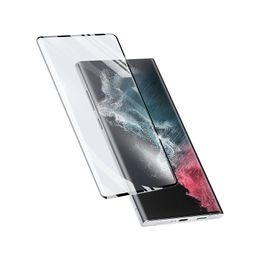 cellularline CELLULAR LINE Impact Glass Curved Displayschutz (für Samsung Galaxy S22 Ultra)