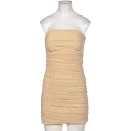 Zara Damen Kleid, beige, Gr. 32