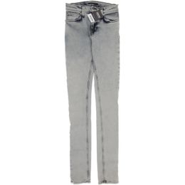 Nudie Jeans Damen Jeans, grau, Gr. 26