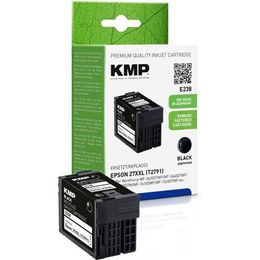 KMP E186 Tintenpatrone schwarz kompatibel mit Epson T2791 XXL