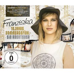 DA RECORDS 10 Jahre Sommergefühl - Ein Abenteuer (Fan Edition) - Franziska. (CD mit DVD)