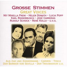 DA RECORDS Grosse Stimmen/Great Voices - Various. (CD)