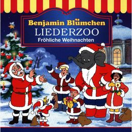 KIDDINX Liederzoo-Fröhliche Weihnachten - Benjamin Blümchen. (CD)
