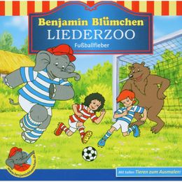 KIDDINX Liederzoo:Fußballfieber - Benjamin Blümchen. (CD)