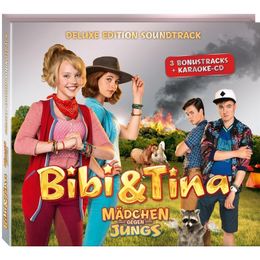 KIDDINX Bibi & Tina - Mädchen gegen Jungs - Der Soundtrack zum 3. Kinofilm (Special Edition) - Bibi & Tina. (CD)