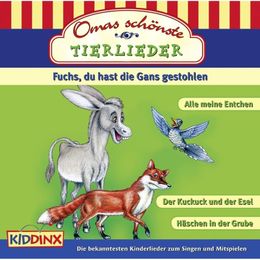 KIDDINX Omas Schönste Tierlieder - Kinderlieder. (CD)
