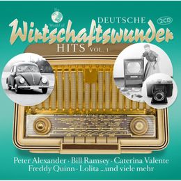 ZYX Music Deutsche Wirtschaftswunder Hits Vol.1 - P.-Ramsey B.-Valente C. Alexander. (CD)