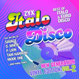 ZYX Music Zyx Italo Disco New Generation:Vinyl Edition Vol.2 - Savage-P.Lion-Mood One. (LP)