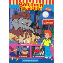 Schmidt Spiele Benjamin Blümchen: ...als Nachtwächter / ...der Schatz in der Mühle (DVD)