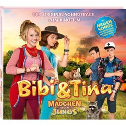 KIDDINX Bibi & Tina - Mädchen gegen Jungs - Der Soundtrack zum 3. Kinofilm - Bibi & Tina. (CD)