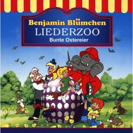 KIDDINX Benjamin Blümchen: Liederzoo - Bunte Ostereier - Benjamin Blümchen. (CD)