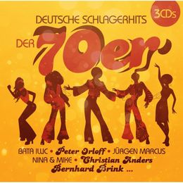 ZYX Music Deutsche Schlagerhits Der 70er - Various. (CD)
