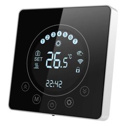 WiFi Smart Thermostat Temperaturregler Kesselthermostate Raumthermostat Programmierleistung für Wasser-Fußbodenheizung