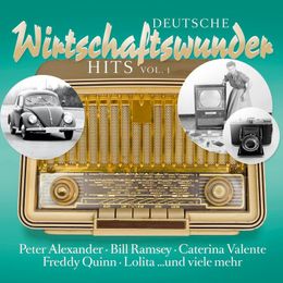 ZYX Music Deutsche Wirtschaftswunder Hits Vol.1 (Vinyl) - P.-Ramsey B.-Valente C. Alexander. (LP)