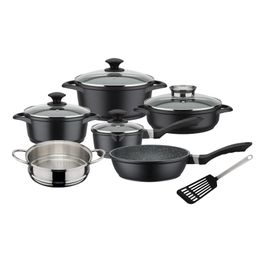 GSW Kochtopf-Set Gourmet Granit 10-tlg.