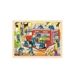 goki Wooden Jigsaw Puzzle - Fire Brigade 48pcs. Holz