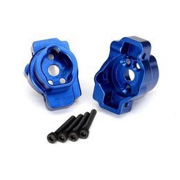 Traxxas Modellbausatz Traxxas 8256X Portal-Drive-Axle-Mount hinten Alu blau