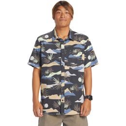 Quiksilver Kurzarmhemd &raquo;Slow Dazed&laquo; Tarmac Slow Daze Ss M - US-Gr&ouml;&szlig;en US-Gr&ouml;&szlig;en M Material: BaumwollStoff
