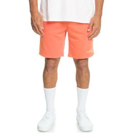 Quiksilver Sweatshorts »Local Surf« Fresh Salmon S S Stoff: Baumwoll-Polyester-Mischgewebe [280...