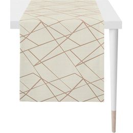 Apelt Tischläufer Vio - Loft Style, Jacquard (1-tlg), beige