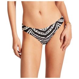 Seafolly - Women's Zanzibar Reversible Hipster - Bikini-Bottom Gr 8 schwarz