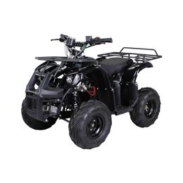 Actionbikes Motors Elektro-Kinderquad S-8 Farmer, Midi-Quad mit 1000 Watt, Scheiben-/Trommelbremsen, bis 20 km/h, ab 8 (Schwarz)