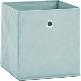 zeller Present Aufbewahrungsbox (Set, 2 St), faltbar und schnell verstaut, grün