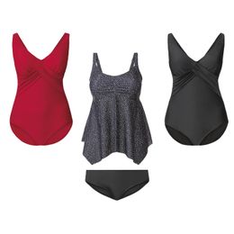 Esmara® Damen Badeanzug / Tankini mit Softcups