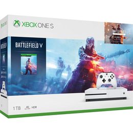 Microsoft Xbox One S 1000GB - Weiß + Battlefield V