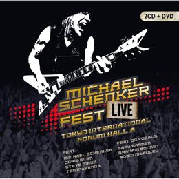 In-Akustik Fest - Live Tokyo International Forum Hall A (2 CDs + DVD) - Michael Schenker. (CD mit DVD)