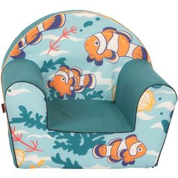 KNORRTOYS® Sessel Clownfish, für Kinder; Made in Europe, grün