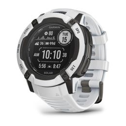 Smartwatch Garmin "Instinct 2X Solar" Smartwatches weiß Fitness-Tracker