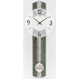 Pendelwanduhr AMS "W7488" Wanduhren Gr. B/H/L: 23 cm x 6 cm x 62 cm, bunt Pendeluhren