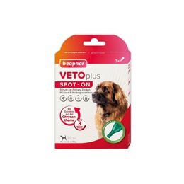 beaphar Zeckenschutzmittel beaphar VETOplus SPOT-ON für große Hunde über 30 kg