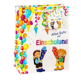 TSI Schreibwaren Geschenkpapier Geschenktragetasche Einschulung Mittel