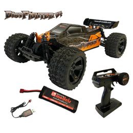 Drive & Fly Models Modellbausatz DF-Models DirtFighter BY RTR Buggy 4WD 1:10 RTR 3177