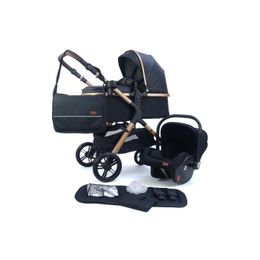 Pixini Kombi-Kinderwagen Pixini Nelio Kinderwagen 3in1 Set