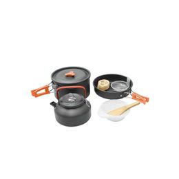 Grafner Topf-Set Kochgeschirr Camping Aluminium