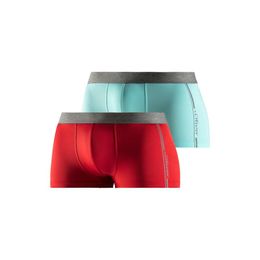 s.Oliver Boxershorts Herren Gr&ouml;&szlig;e L aqua / dunkelgrau / rot