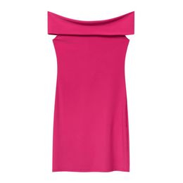Pull&Bear Pull&Bear Kleid Damen Größe 40 pink Winterkleid