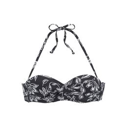 Vivance Bikinitop Damen Gr&ouml;&szlig;e 100 schwarz / wei&szlig;
