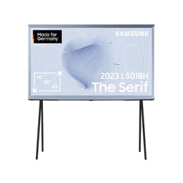 Samsung GQ55LS01BHU The Serif QLED TV (Flat, 55 Zoll / 138 cm, UHD 4K, SMART TV, Tizen)