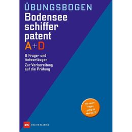 Übungsbogen Bodensee-Schifferpatent A + D, Loseblatt