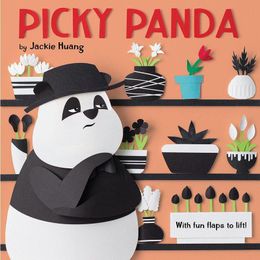 Abrams & Chronicle Books Picky Panda (With Fun Flaps to Lift), Gebunden