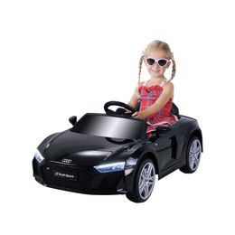 Actionbikes Motors Kinder-Elektroauto Audi R8 Spyder lizenziert, 60 Watt, LED-Scheinwerfer, Musik, Hupe, Fernbedienung, (Schwarz)