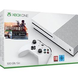 Microsoft Xbox One S 500GB - Weiß + Battlefield 1