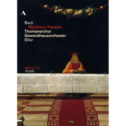 Matthäus-Passion Bwv 244 - Thomanerchor, Gewandhausorch.Leipzig, Biller. (DVD)